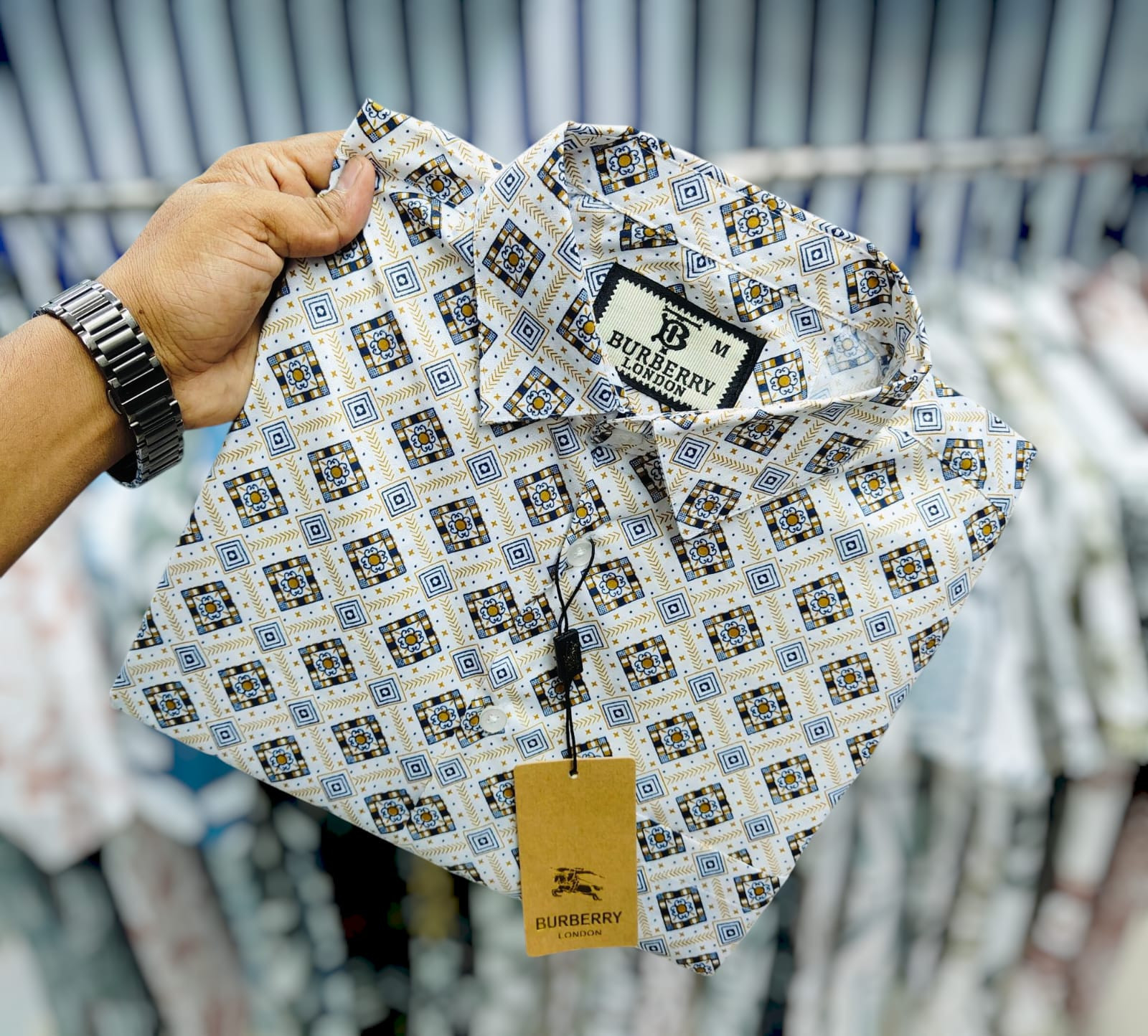 Burberry Half Sleeve Shirt for Summer || 1750